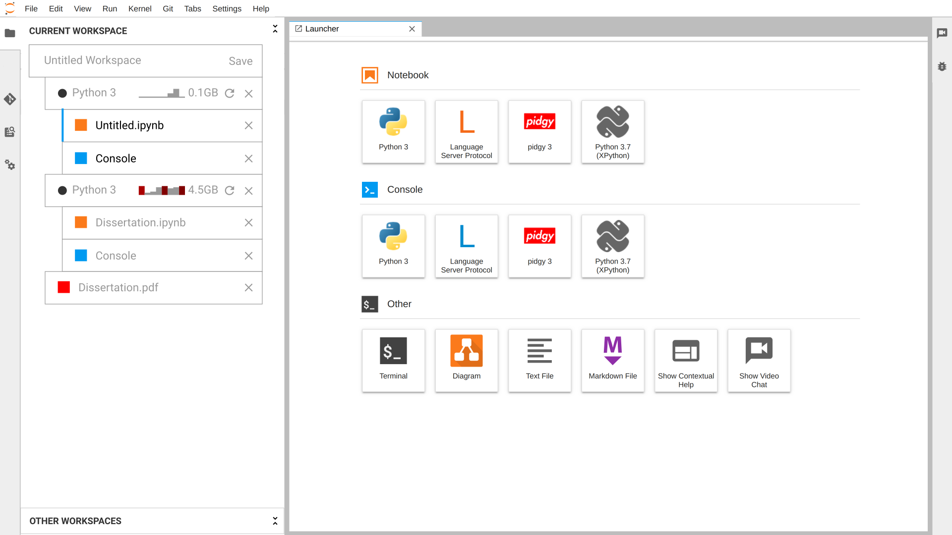 Combine Running and Tabs left panels · Issue #8650 · jupyterlab ...