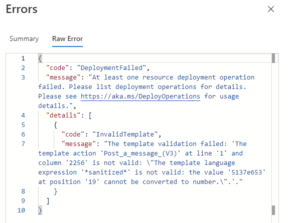 Error during deployment of Prompt-User Playbook · Issue #4415 · Azure/Azure-Sentinel · GitHub