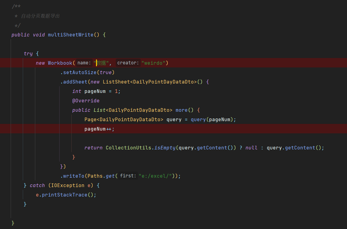 百万级数据导出自动分sheet页文件异常 · Issue #207 · wangguanquan/eec · GitHub