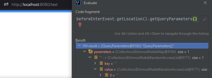 Incorrect Handling Of Empty Queryparameters · Issue 17287 · Vaadinflow · Github