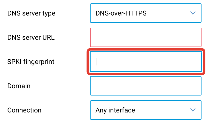 SPKI fingerprints verification function · Issue #172 · AdguardTeam/DnsLibs · GitHub