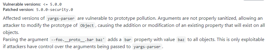 yargs-parser vulnerability · Issue #1761 · BrowserSync/browser-sync · GitHub