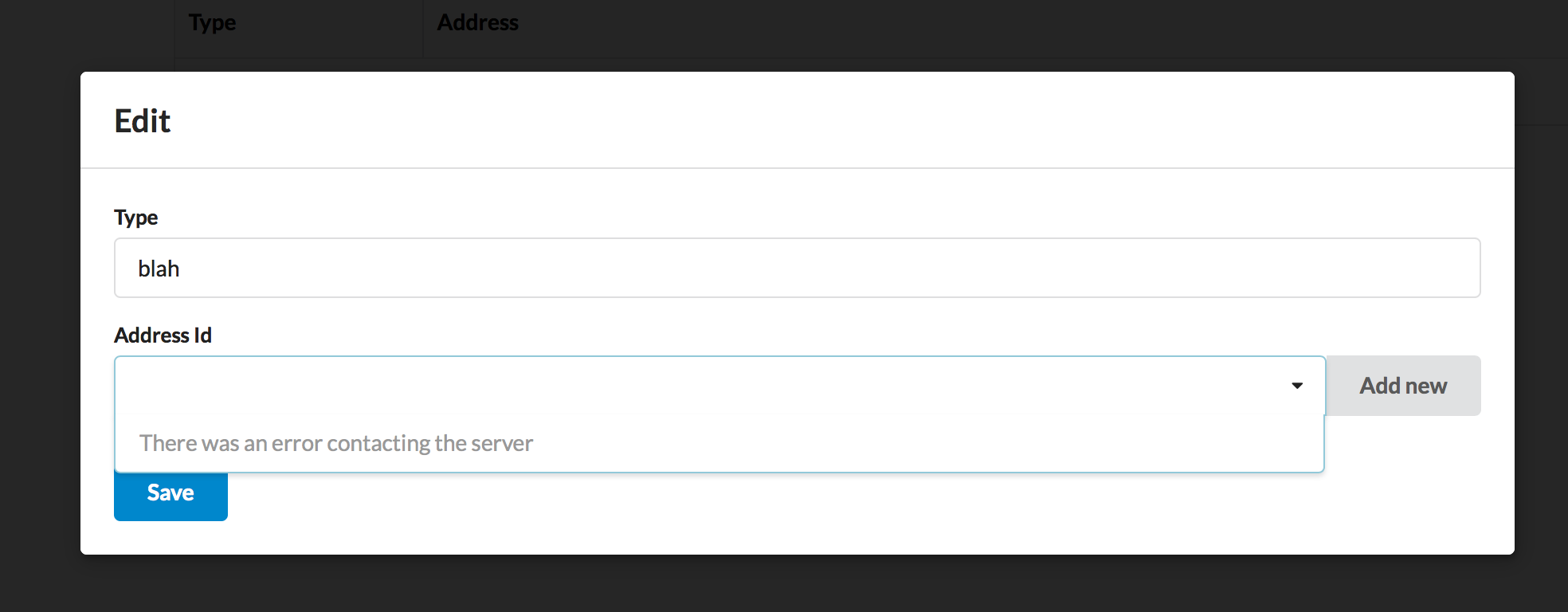 Autocomplete does not load values when in CRUD's modal: · Issue #438 · atk4/ui · GitHub