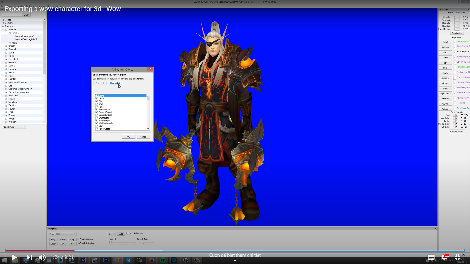 Support export model with animation and wear item for model · Issue #251 · ValveResourceFormat ...