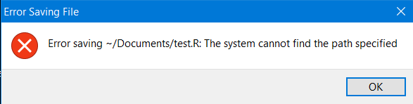 Unable to save files · Issue #13487 · rstudio/rstudio · GitHub