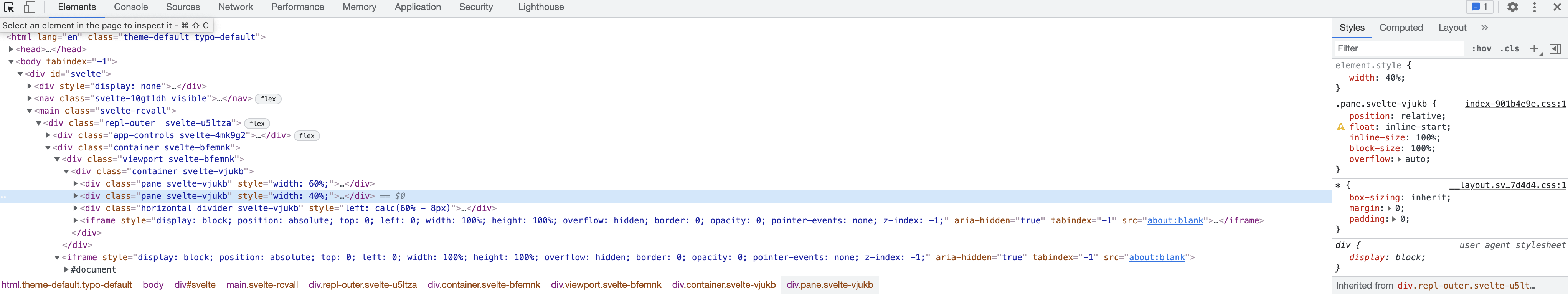 Float: inline-start breaking REPL for everybody but Firefox users ...