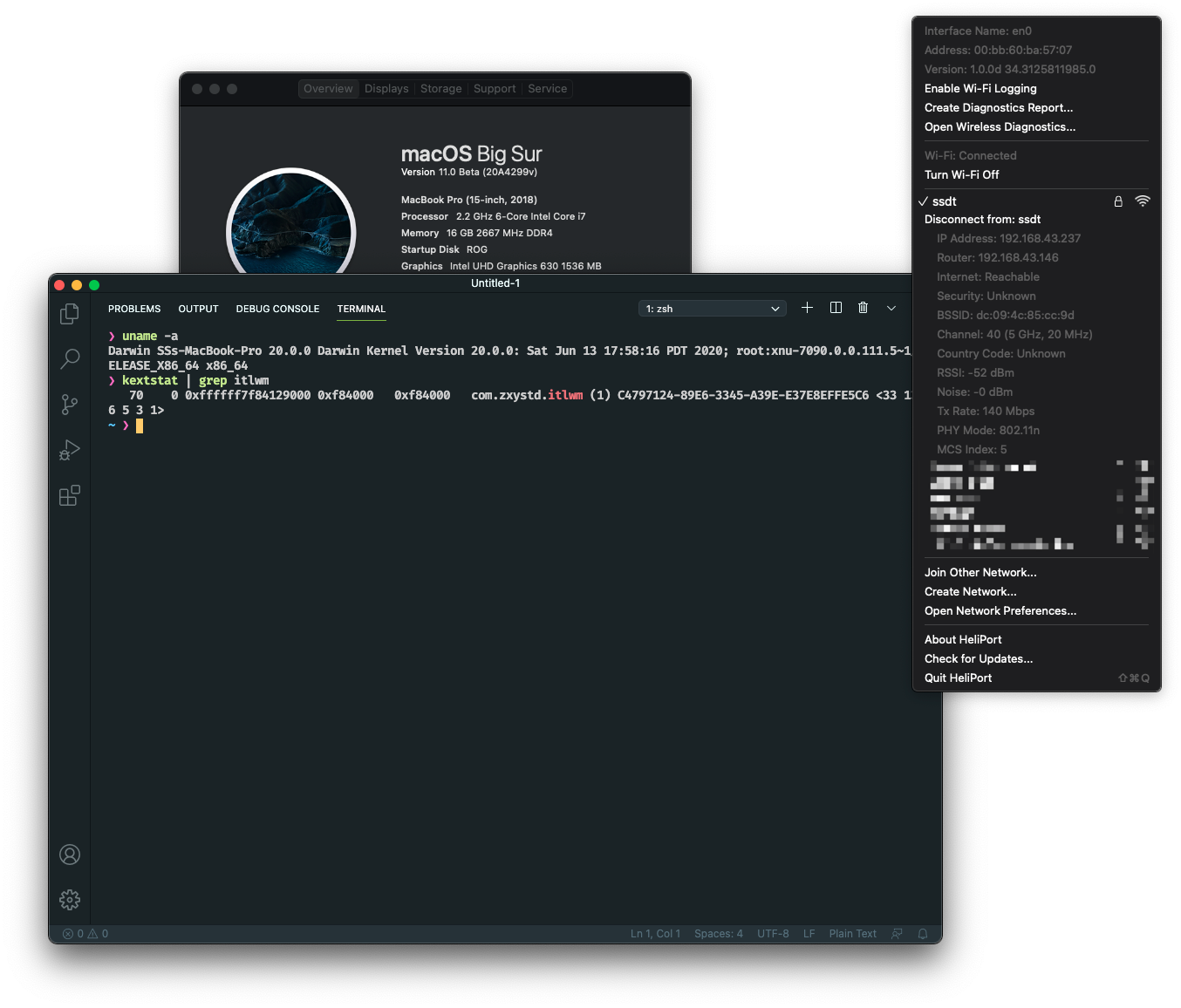 Release and Big Sur Support · Issue #159 · OpenIntelWireless/itlwm · GitHub