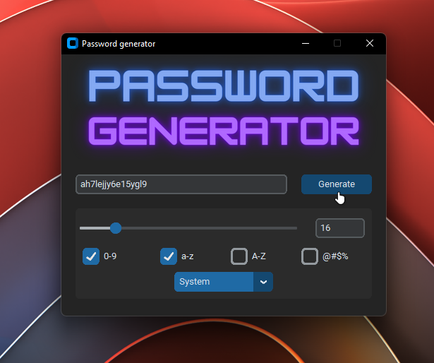 GitHub - olegfour3/password_generator: Генератор паролей различной ...