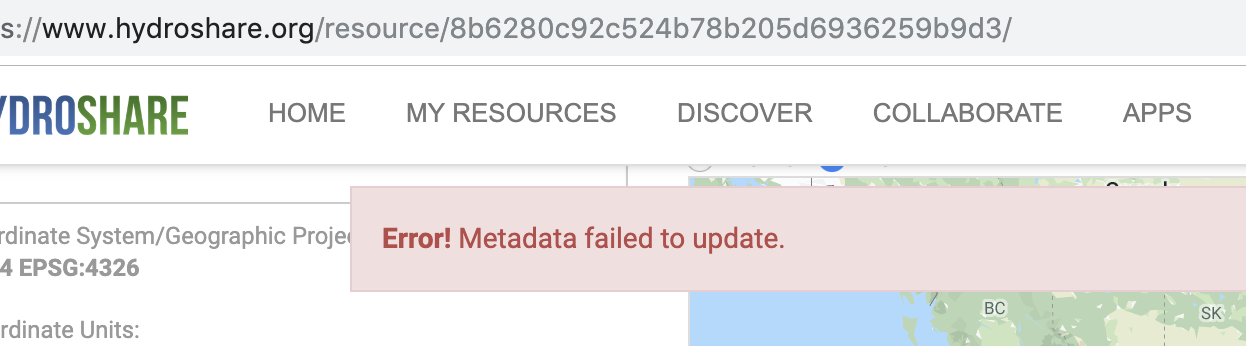 Date Range Error Message · Issue #3451 · hydroshare/hydroshare · GitHub