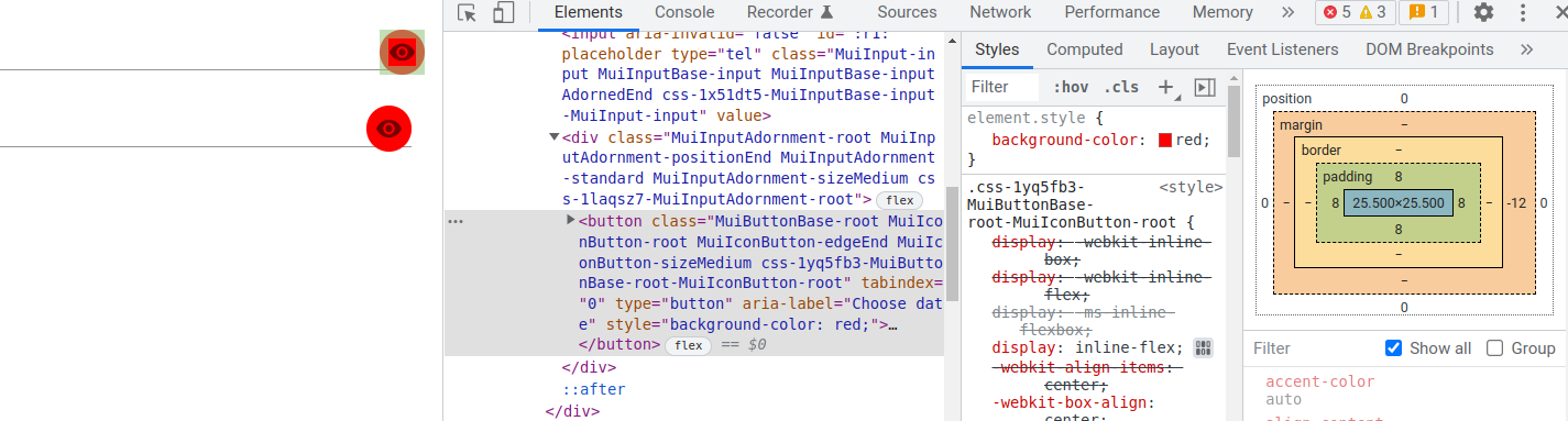 [pickers] `DatePicker` end adornment overflow · Issue #5634 · mui/mui-x · GitHub