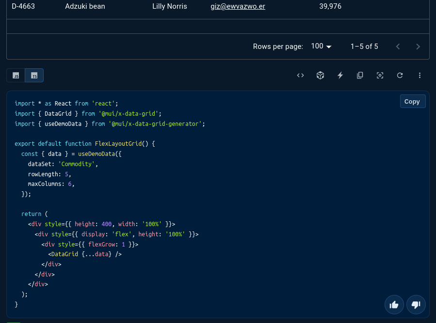 [RFC] Encourage user feedback · Issue #5913 · mui/mui-x · GitHub