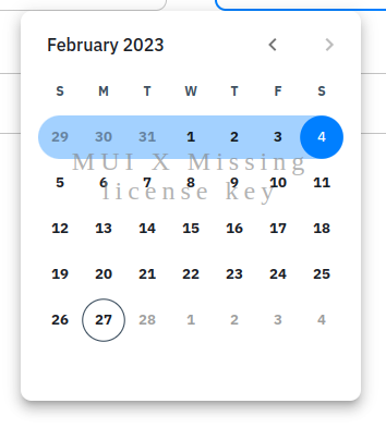 [pickers] Selected days not highlighted when using prop showDaysOutsideCurrentMonth · Issue ...