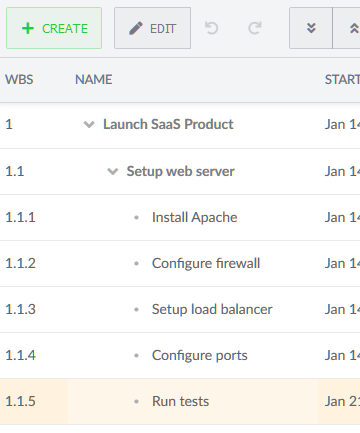 WBS number should be a real field and not depend on store sort, filter, etc · Issue #1788 ...