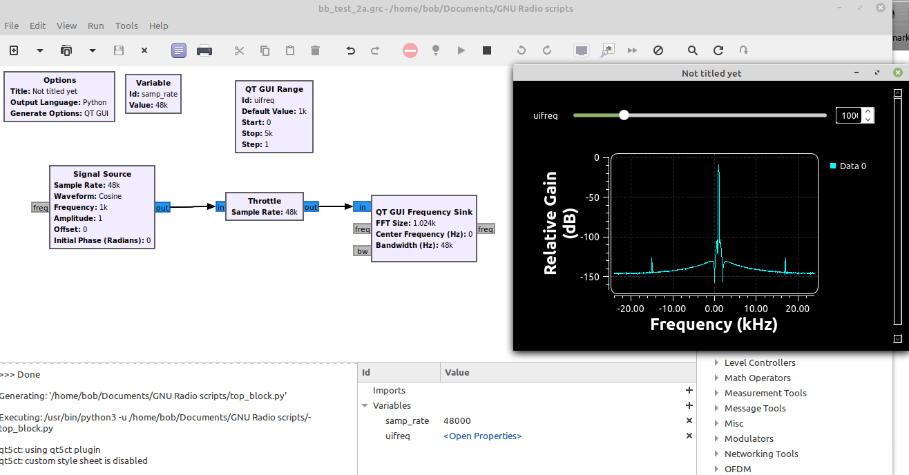 QT GUI Chooser causing problems in GNU Radio v3.8.2 · Issue #3918 · gnuradio/gnuradio · GitHub
