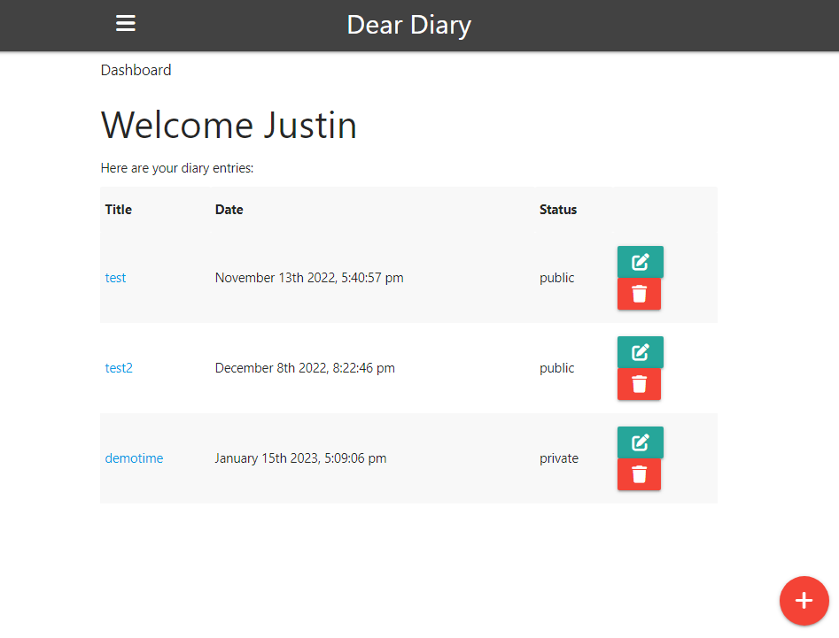 GitHub - Justin-KA/diaryApp