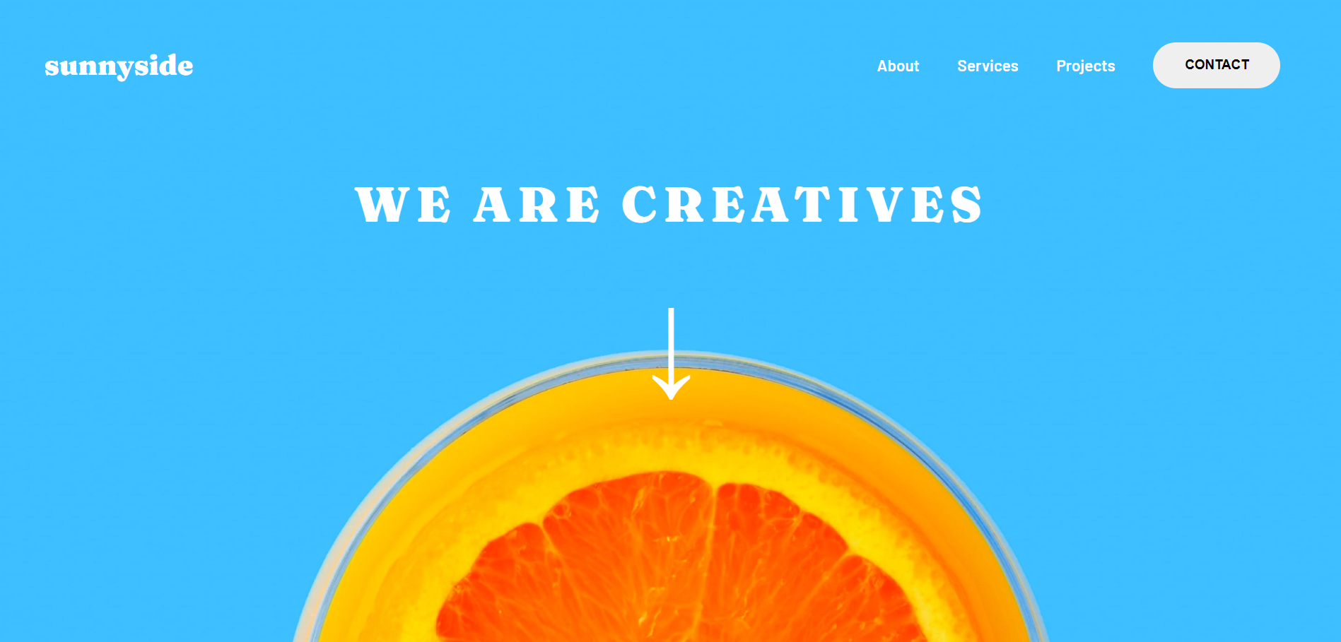 Github Moyo75 Sunnyside Agency Landing Page A Nice Looking Landing Page