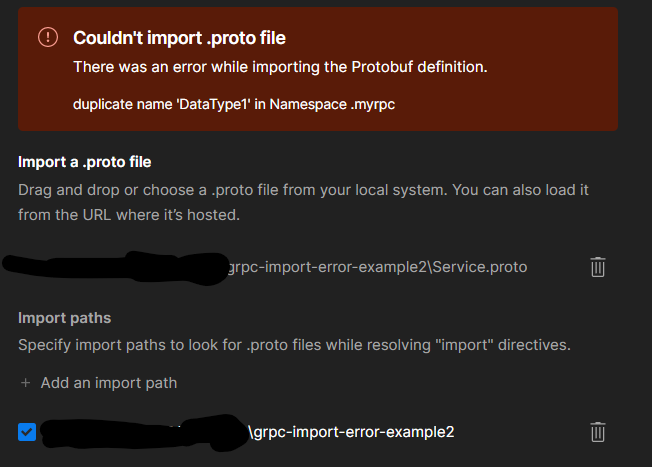 Grpc Proto Import Via Import Path Fails With Duplicate Name In 0174