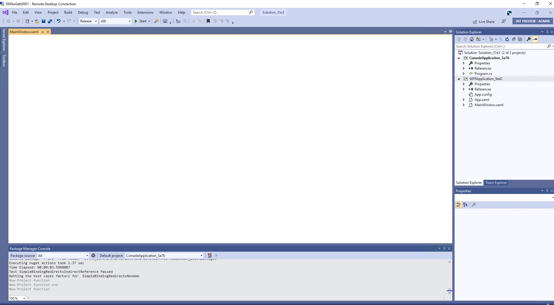 Test: SimpleBindingRedirectsNonWeb is flaky · Issue #9531 · NuGet/Home ...