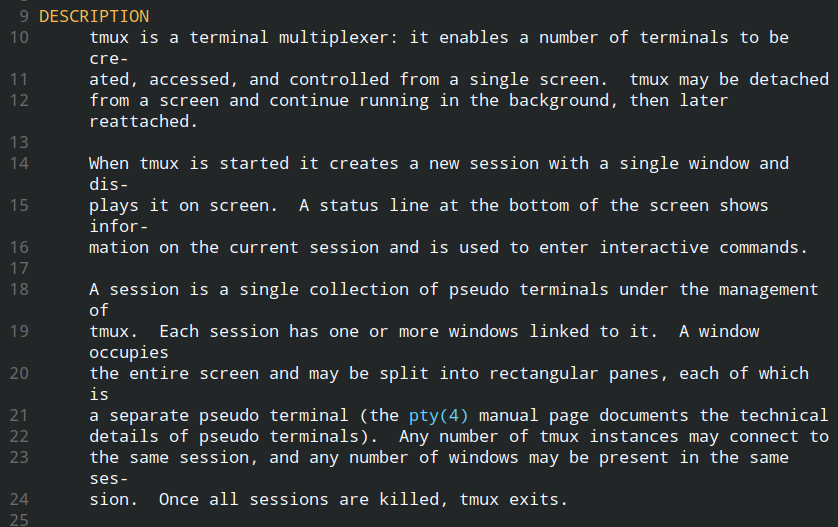 line number no taken into account when wrapping in MANPAGER mode · Issue #12703 · vim/vim · GitHub