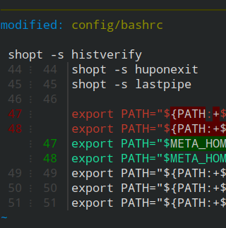 🐛 Missing line number at first line of hunk · Issue #1519 · dandavison/delta · GitHub