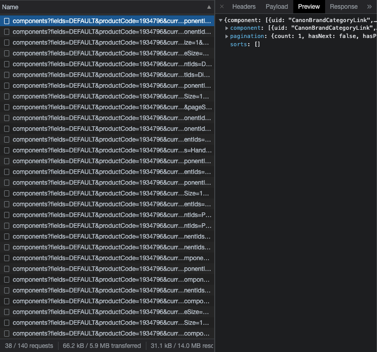 Requesting a large amount of components at once from the CmsService is failing · Issue #13080 ...