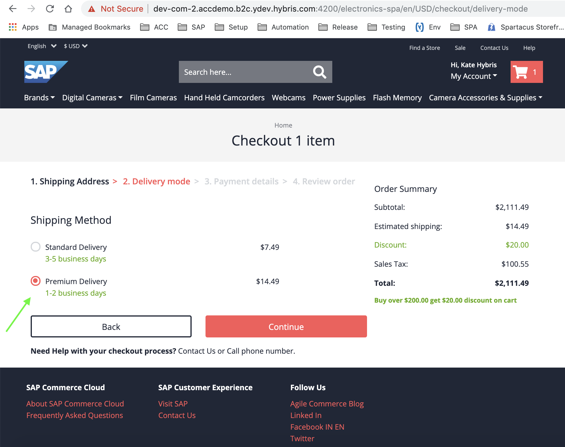 checkout shipping method styling · Issue #2566 · SAP/spartacus · GitHub