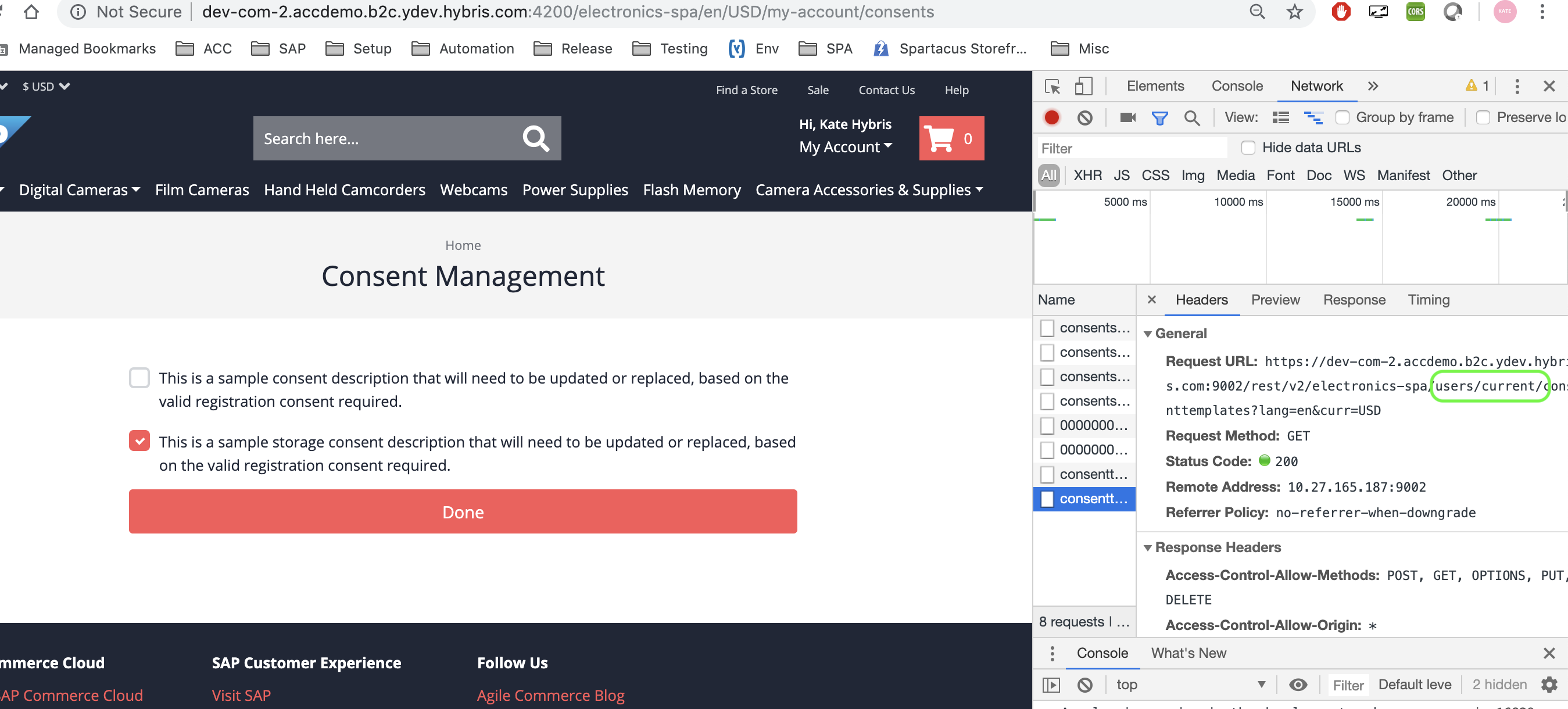Remove userId arguments in User Facade - Consent Management · Issue #2513 · SAP/spartacus · GitHub