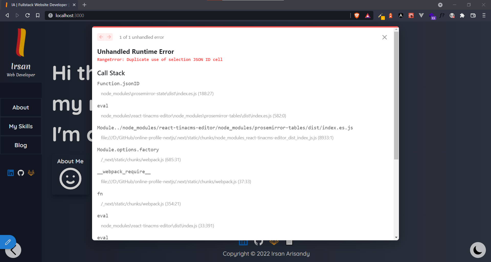 Npm Causes Strange Issue When Using Tina Markdown · Issue 2389 · Tinacms Tinacms · Github