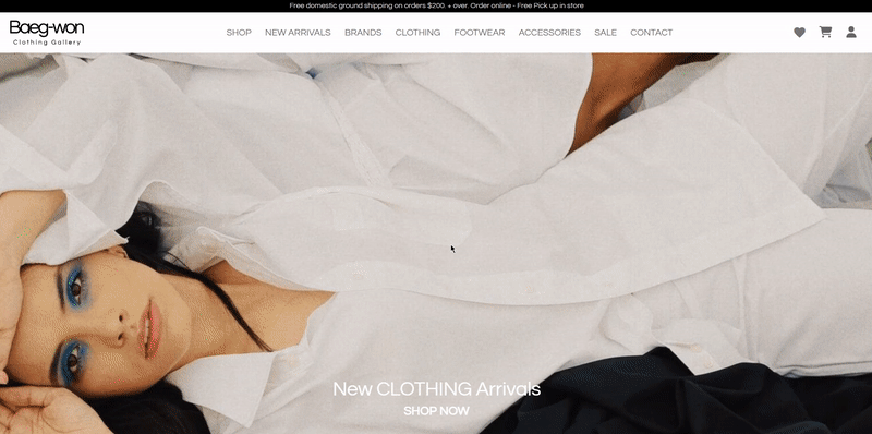 GitHub - Baeg-won/Baeg-won-Clothing-Gallery