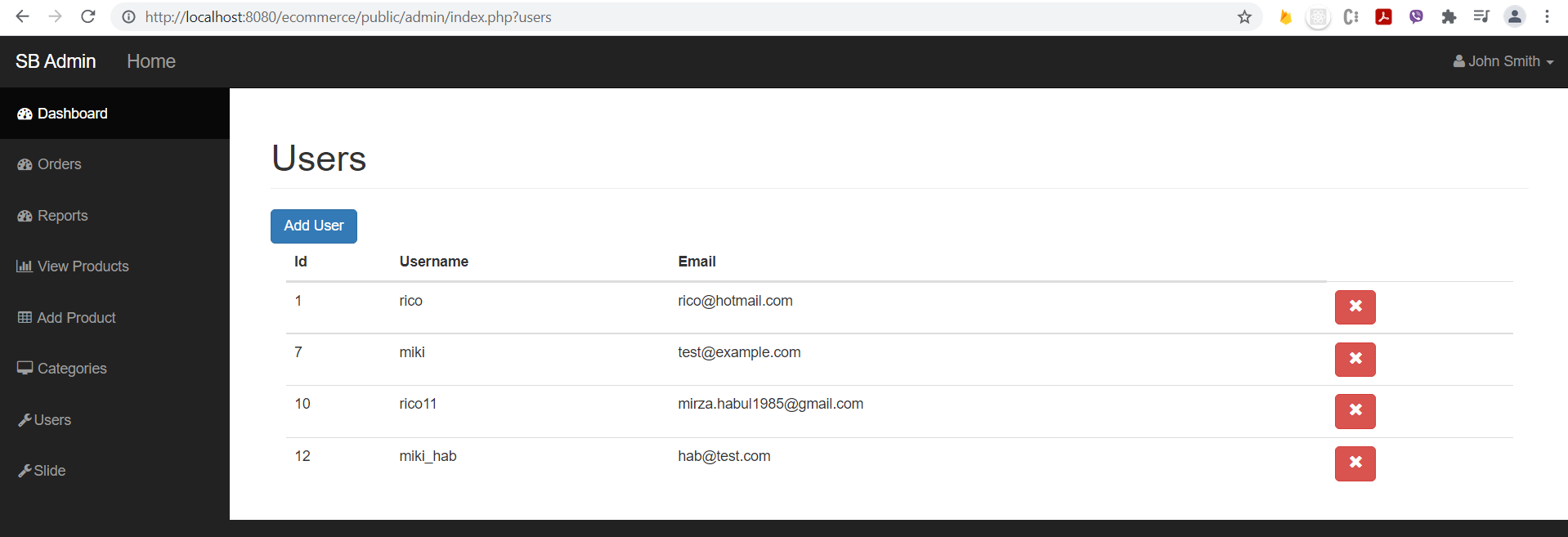 GitHub - mirzahab85/ecommerce: Built Ecommerce in PHP
