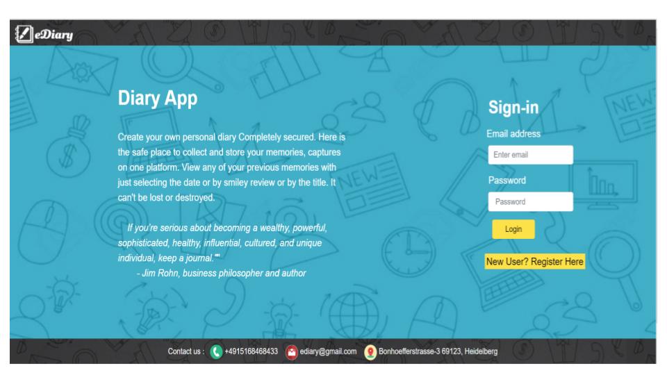 GitHub - UI-UX-React/Personal-Dairy-app