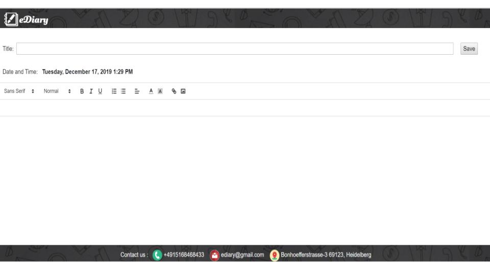GitHub - UI-UX-React/Personal-Dairy-app