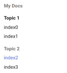 Make section index page links more visible · Issue #4832 · squidfunk/mkdocs-material · GitHub