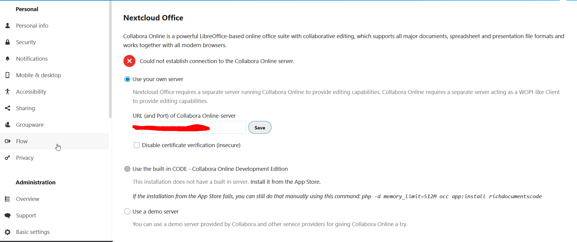 Collabora and Talk not working after installation · nextcloud all-in-one · Discussion #1196 · GitHub