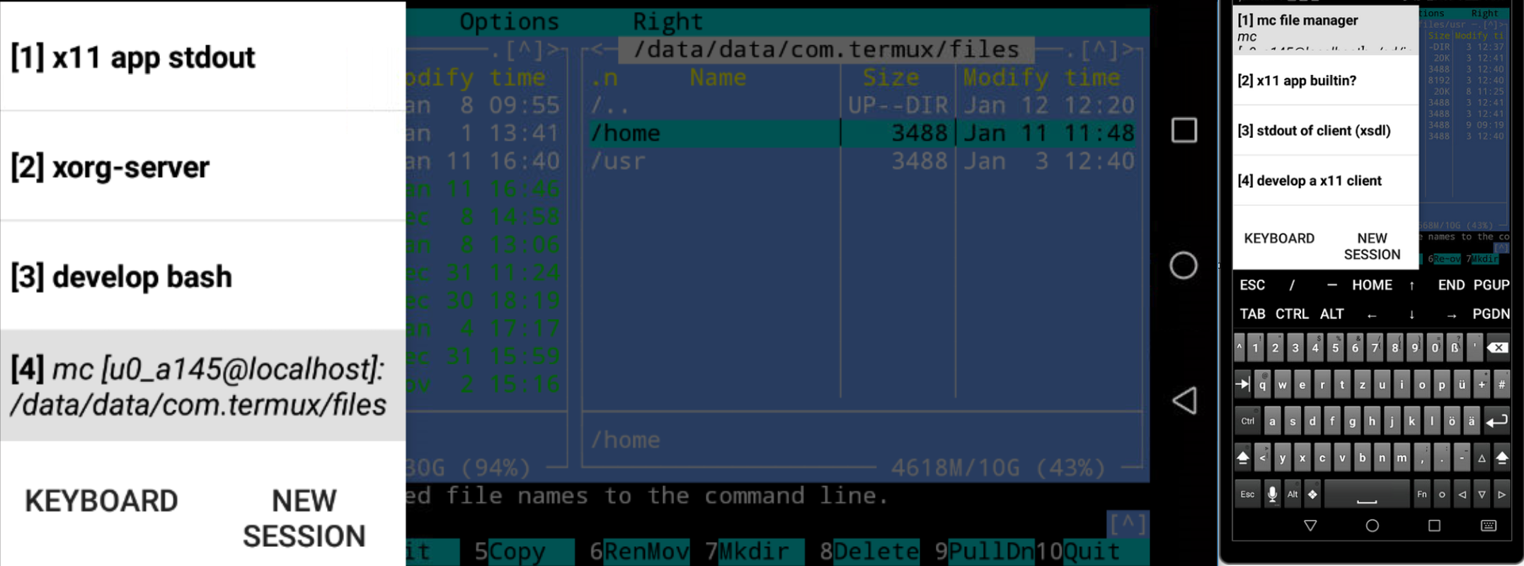 seting of navigation drawer · Issue #978 · termux/termux-app · GitHub