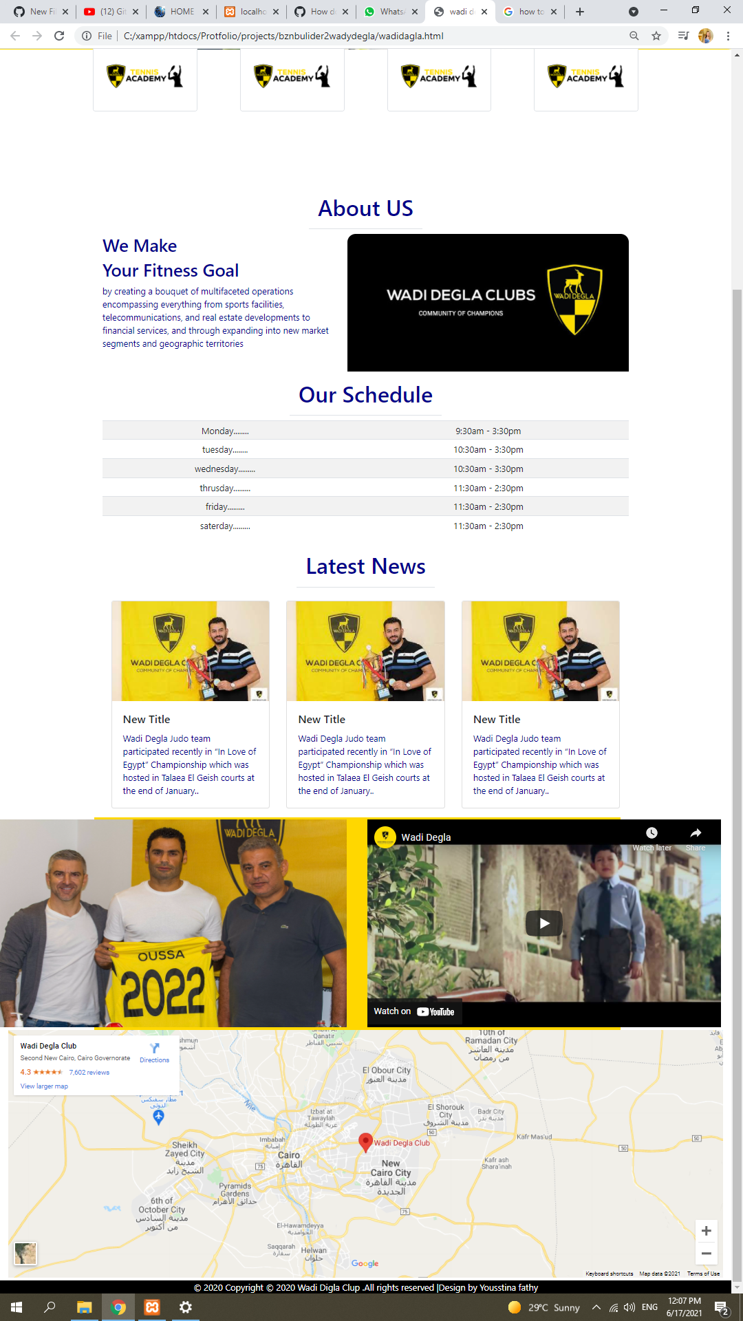 GitHub - Yousstina/wadidegla-wellcome-page: a front end wellcome page