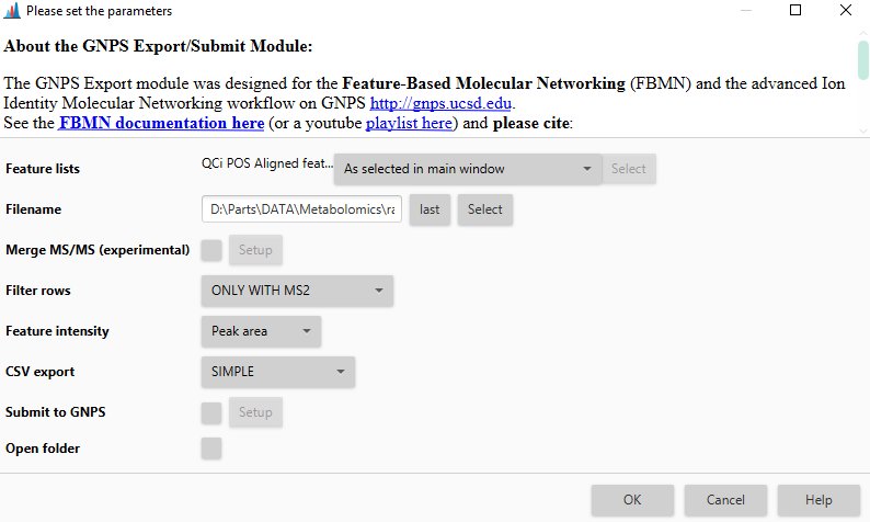 Error parsing mzML and Adap chromatogram Builder error · Issue #722 · mzmine/mzmine · GitHub