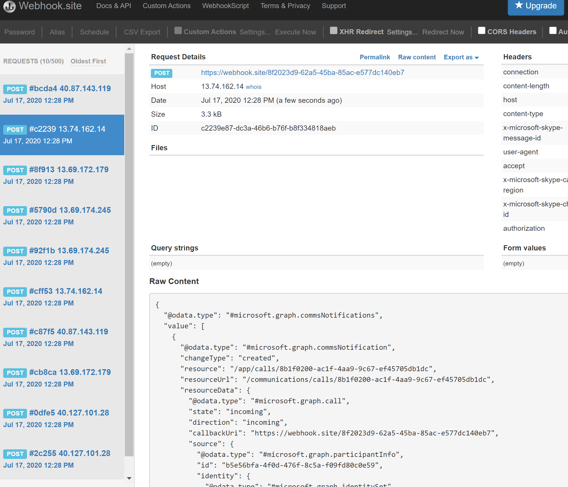 Sample Compliance policy recording Bot Issues DNS · Issue #268 · microsoftgraph/microsoft-graph ...