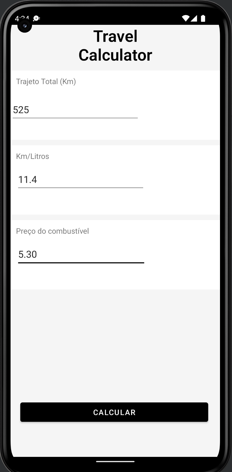 GitHub - giulianoaccorsi/TravelCalculator