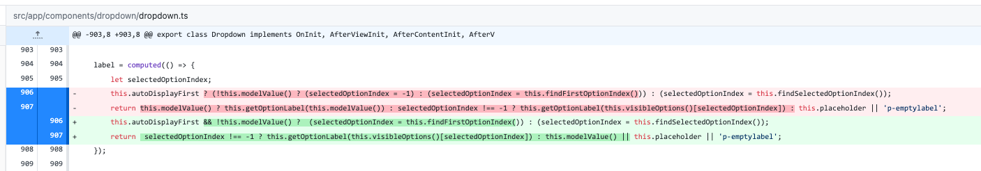 p-dropdown · Issue #14054 · primefaces/primeng · GitHub