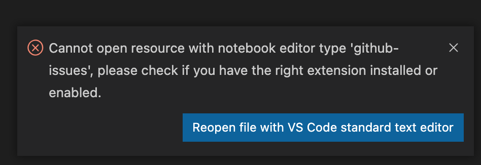 Restored custom editors never load if the extension is uninstalled ...