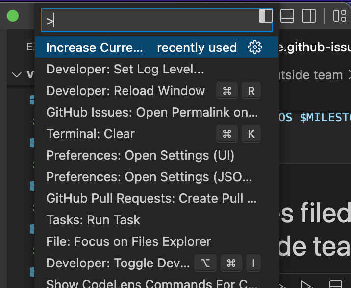 Layout controls should go under quick pick · Issue #151103 · microsoft/vscode · GitHub
