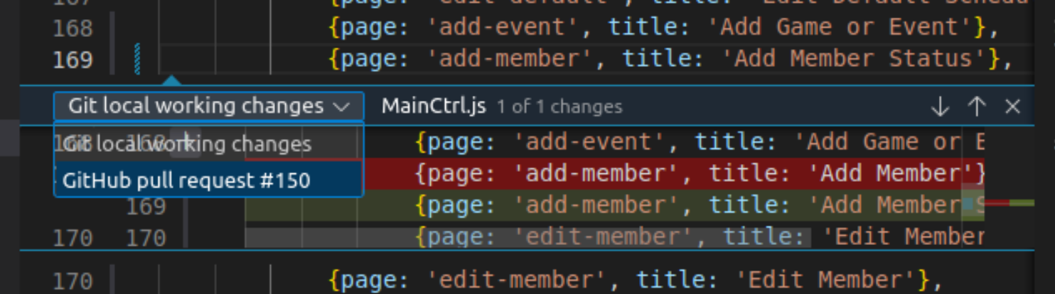 Quick diff dropdown list background transparency bug · Issue #174947 · microsoft/vscode · GitHub