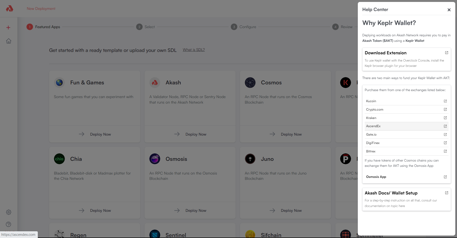 Add In-Product Help · Issue #30 · akash-network/console · GitHub