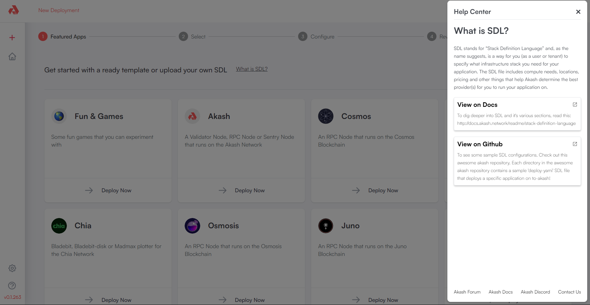 Add In-Product Help · Issue #30 · akash-network/console · GitHub