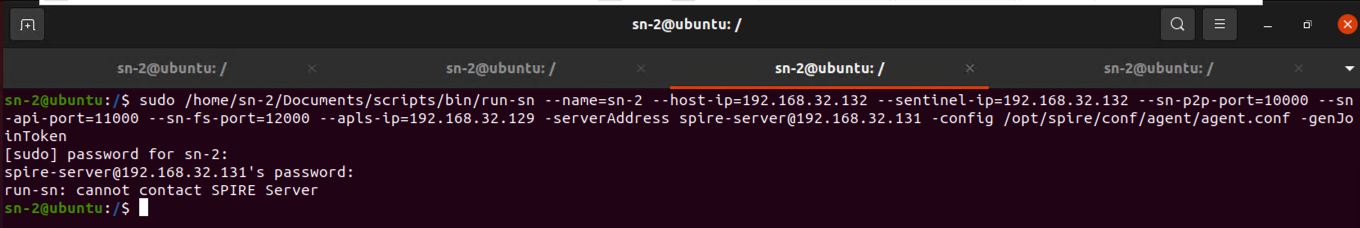 Running Swarm Network node, issues "cannot contact SPIRE Server" and "Agent crashed, failed to ...