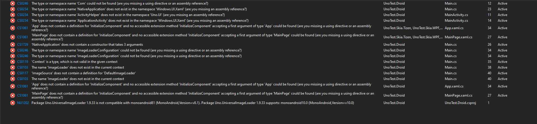 Older Android versions support · Issue #4825 · unoplatform/uno · GitHub
