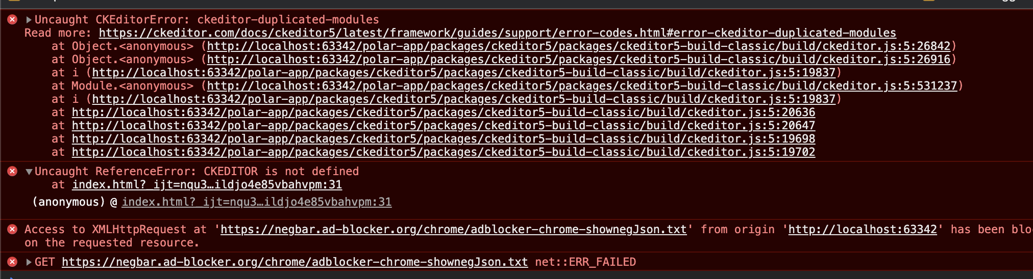 Balloon editor fails when working with 'super' builds but works for inline · Issue #8500 ...