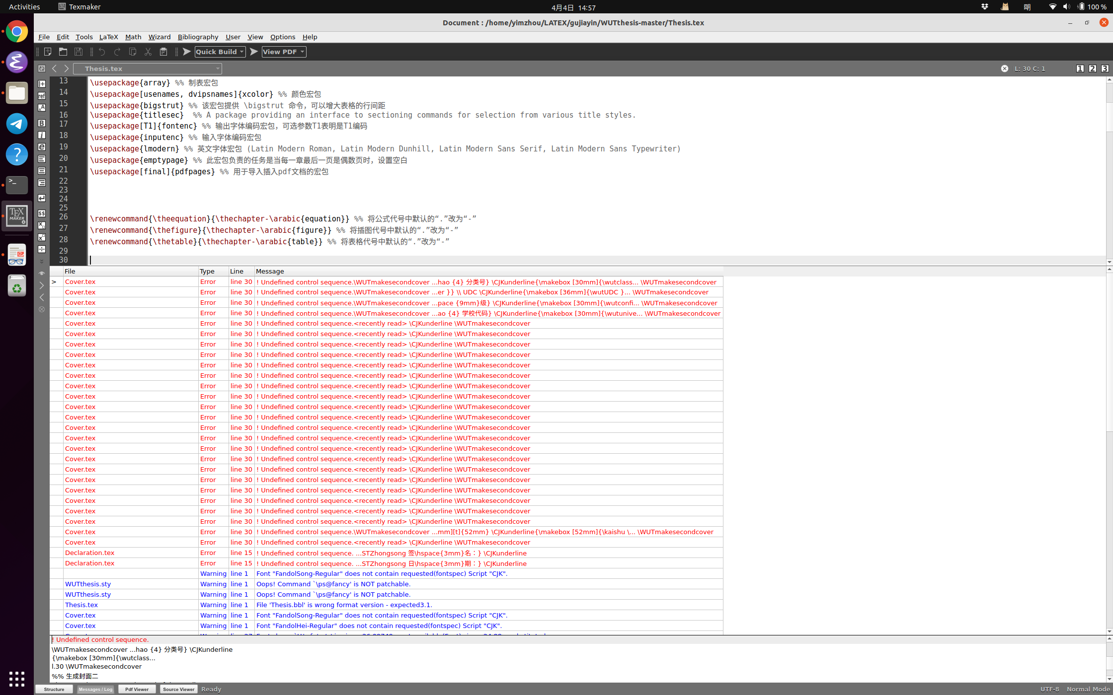 不简单呀。作者是不是写个使用文档呢？ · Issue #2 · Jiayin-Gu/WUTthesis · GitHub